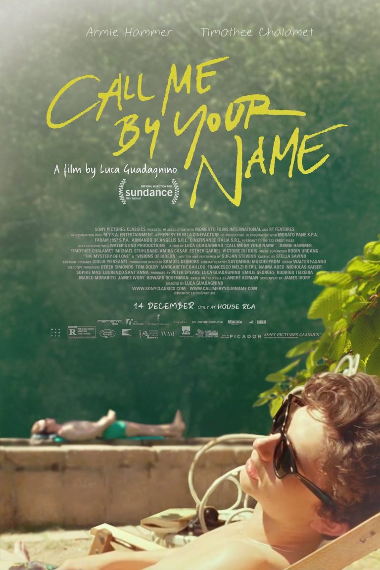 Luca Guadagnino: CALL ME BY YOUR NAME | City Kino Wedding | Das Kiezkino in Berlin